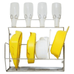 Commode Pot, Bedpan and Bottle Rack | 4x4 | Easy Cleaning & Disinfection